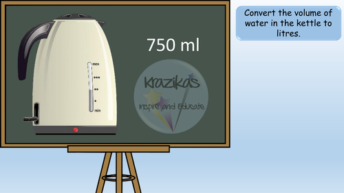 Volume and Capacity PowerPoint Lesson - Level 1 Functional Skills Maths ...