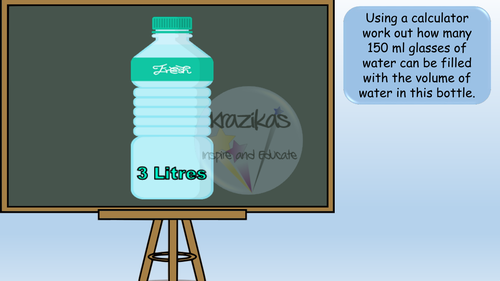 Volume and Capacity PowerPoint Lesson - Level 1 Functional Skills Maths ...