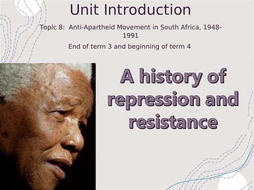 Modern History – Apartheid – External Exam Introduction PowerPoint ...
