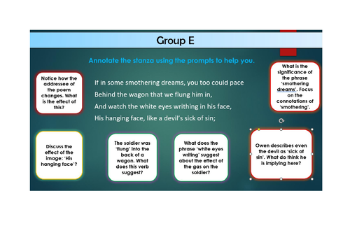 Teaching English: Poetry - Wilfred Owen 'Dulce et Decorum Est ...