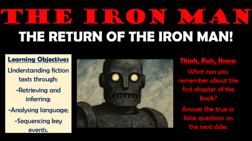 The Iron Man - Lesson Bundle! | Teaching Resources