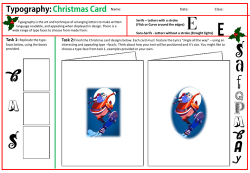 Christmas Card | Teaching Resources