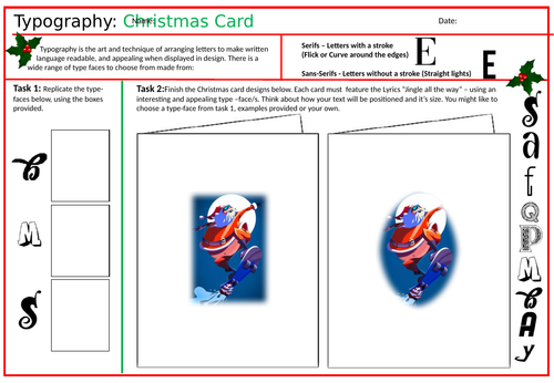 Christmas Card | Teaching Resources