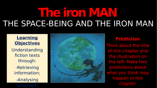 The Iron Man - Chapter 4 - The Space Being and the Iron Man! | Teaching ...