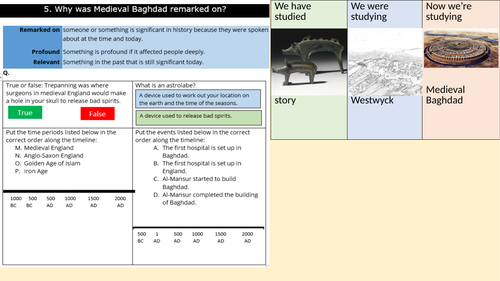 History - Year 7 - Complete SOW | Teaching Resources