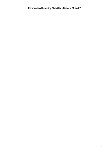 Cie Igcse Co Ordinated Science Revision Checklist All Topics Teaching Resources