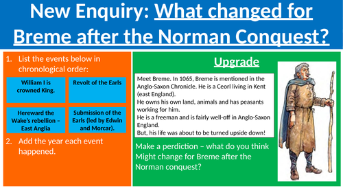 Norman Conquest full SOW - Edexcel GCSE History | Teaching Resources