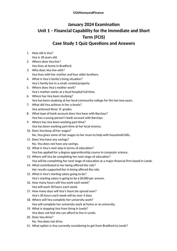 LIBF CeFS U1 Exam JANUARY 2024 CS1 Q&A QUIZ - (Vea) **75x Questions and ... LIBF CeFS U1 Exam JANUARY 2024 CS1 Q&A QUIZ - (Vea) **75x Questions and ...
