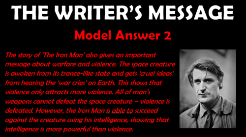 The Iron Man - Chapter 5 - The Iron Man's Challenge! | Teaching Resources