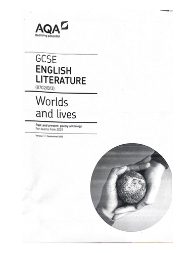 Worlds and Lives Poetry Scheme | Teaching Resources