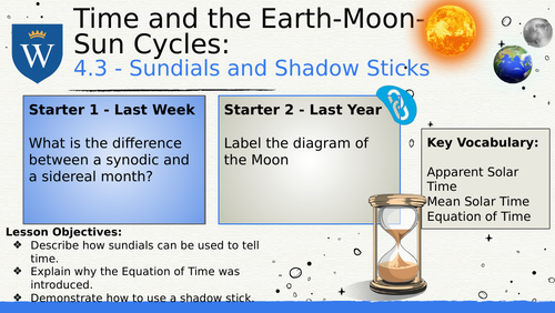 GCSE Astronomy Unit 4 - Time and the Earth-Moon-Sun System | Teaching ...