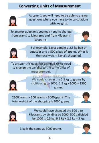 Weight Workbook - Level 1 Functional Skills Maths | Teaching Resources