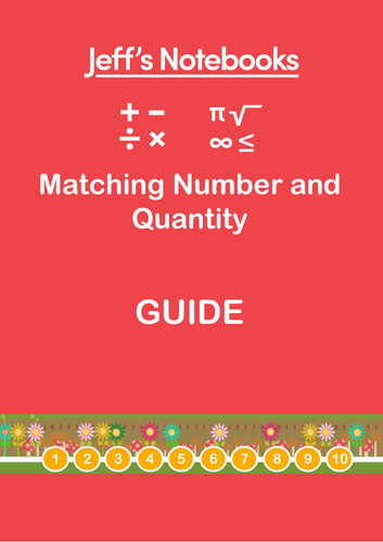 Matching Number to Quantity for Kindergarten | Teaching Resources