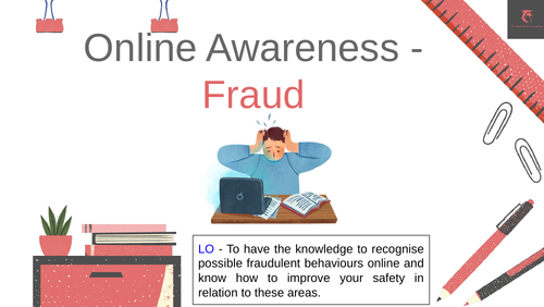 Fraud - Online Awareness form time tutorial | Teaching Resources