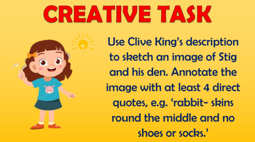 Stig of the Dump - Chapter 1 - The Ground Gives Way! | Teaching Resources