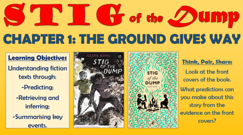 Stig of the Dump - Chapter 1 - The Ground Gives Way! | Teaching Resources
