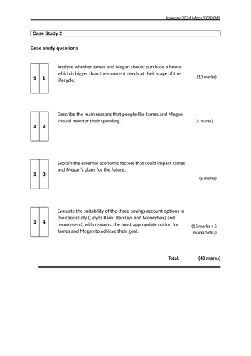 LIBF CeFS U1 JANUARY 2024: CS2 MODEL ANSWERS + MOCK + MARK SCHEME ...