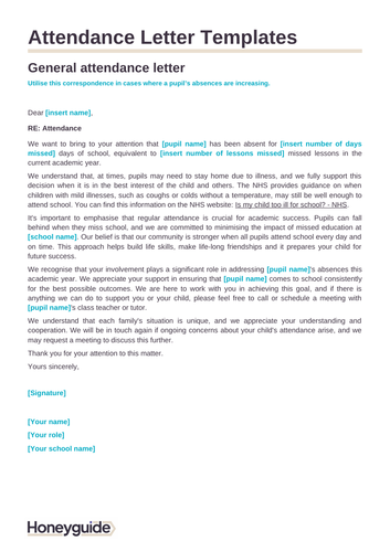 Attendance Co-ordinator Audit and Strategy | Teaching Resources