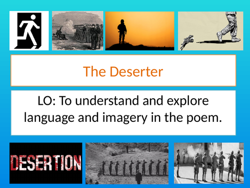 War Poetry | Teaching Resources
