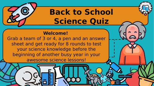 THE Ultimate Back To School Science Quiz | Teaching Resources