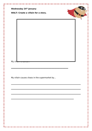 Supertato by Sue Hendra - Year 1 English Planning Unit | Teaching Resources