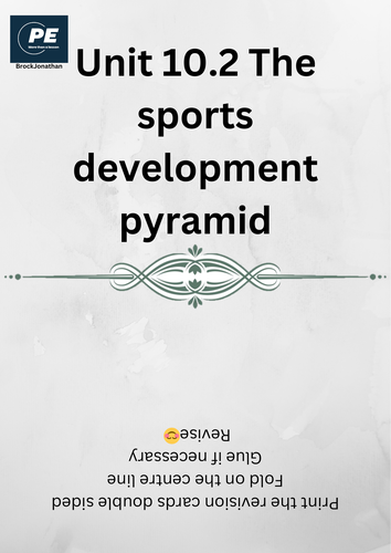 Complete revision flashcards for IGCSE PE Physical Education | Teaching ...