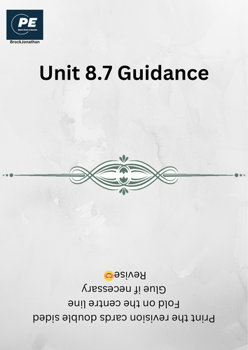 Complete Revision Flashcards For Igcse Pe Physical Education Teaching Resources