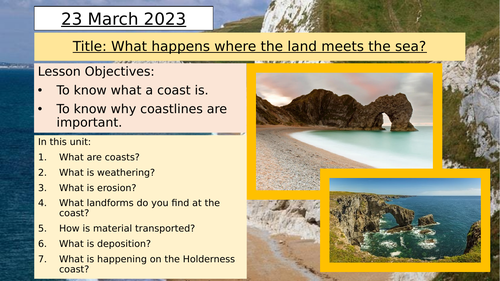 KS3 Coasts SOW | Teaching Resources