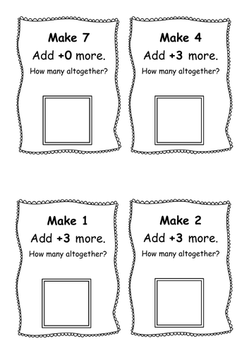 FREE - early addition and subtraction task cards | Teaching Resources