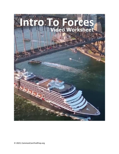 Intro To Forces. Video sheet, Google Forms. | Teaching Resources