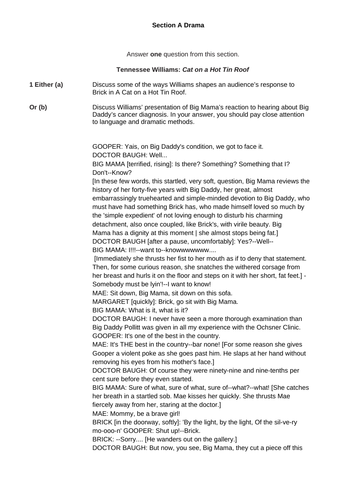 Cat on a Hot Tin Roof Full Unit Study | Teaching Resources