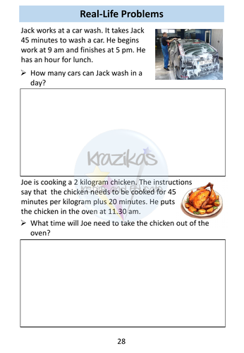 Time Workbook - Level 1 Functional Skills Maths | Teaching Resources