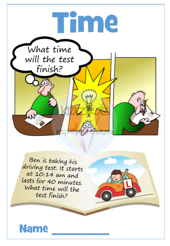 Time Workbook - Level 1 Functional Skills Maths | Teaching Resources