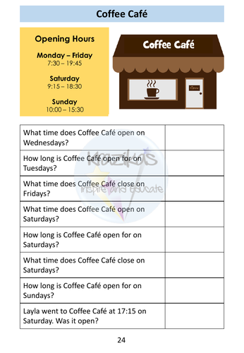 Time Workbook - Level 1 Functional Skills Maths | Teaching Resources