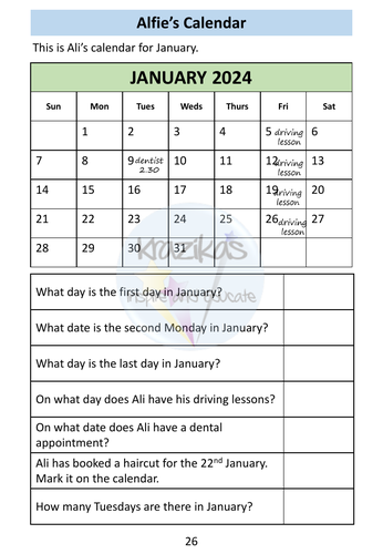 Time Workbook - Level 1 Functional Skills Maths | Teaching Resources