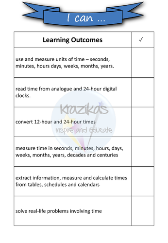 Time Workbook - Level 1 Functional Skills Maths | Teaching Resources
