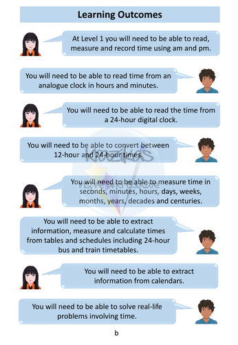 Time Workbook - Level 1 Functional Skills Maths | Teaching Resources