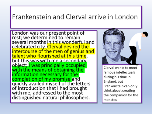 Frankenstein Chapters 19 and 20 | Teaching Resources