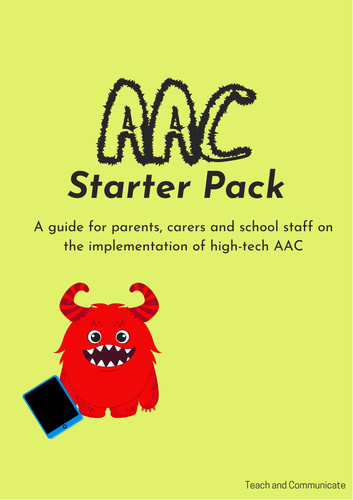 AAC Starter Pack | Teaching Resources