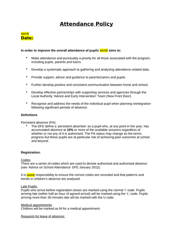 Safeguarding policies and procedures for home tutors/ forest school ...