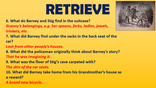 Stig of the Dump - Chapter 6 - Skinned and Buried! | Teaching Resources