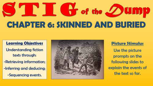 Stig of the Dump - Chapter 6 - Skinned and Buried! | Teaching Resources