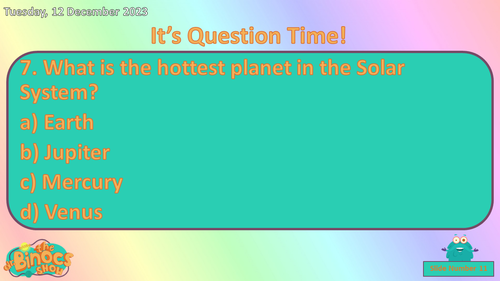 NEW Dr. Binocs Geography Lesson - Solar System! PowerPoint with Video ...