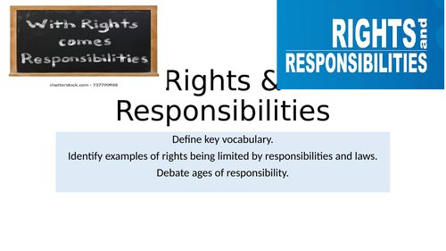 Politics and Governance Lesson 11 – Rights & Responsibilities - IGCSE ...