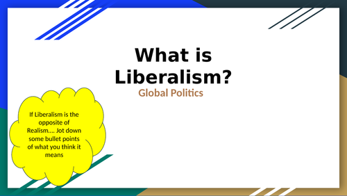 What is Liberalism and Liberal thinkers? Global politics | Teaching ...
