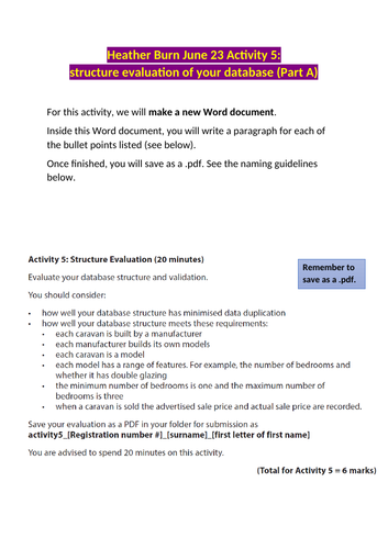 BTEC IT Unit 2 VIDEO WALKTHROUGHS & written answers for the June 2023 ...