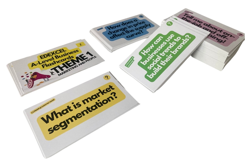 Edexcel A Level Business Flashcards [SAMPLE] | Teaching Resources