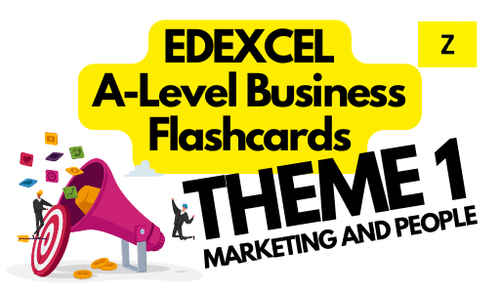 Edexcel A Level Business Flashcards [SAMPLE] | Teaching Resources