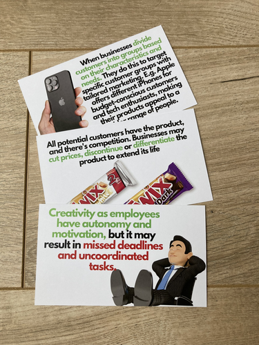 Edexcel A Level Business Flashcards [SAMPLE] | Teaching Resources