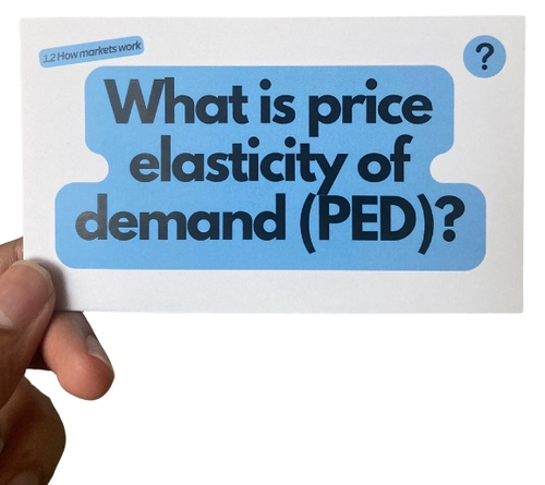 Edexcel A Level Economics Flashcards [SAMPLE] | Teaching Resources